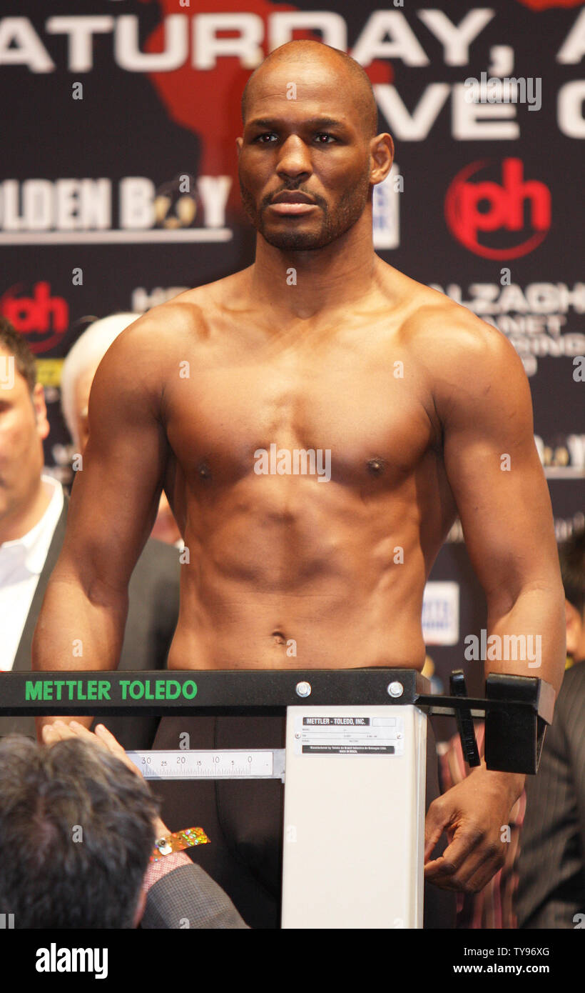 World light heavyweight boxing champion Bernard Hopkins appears at the ...