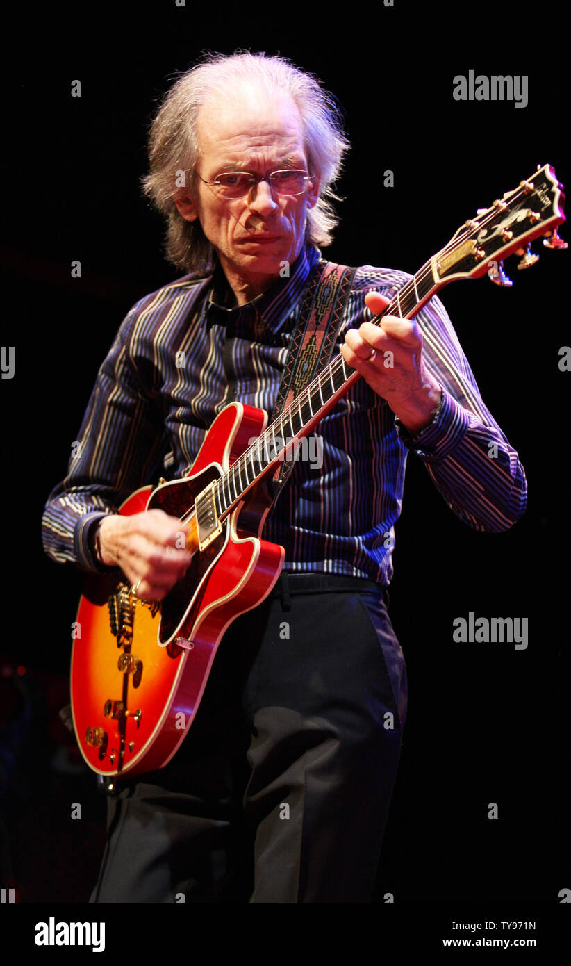 Steve Howe of Asia performs at the House of Blues in Las Vegas on March ...