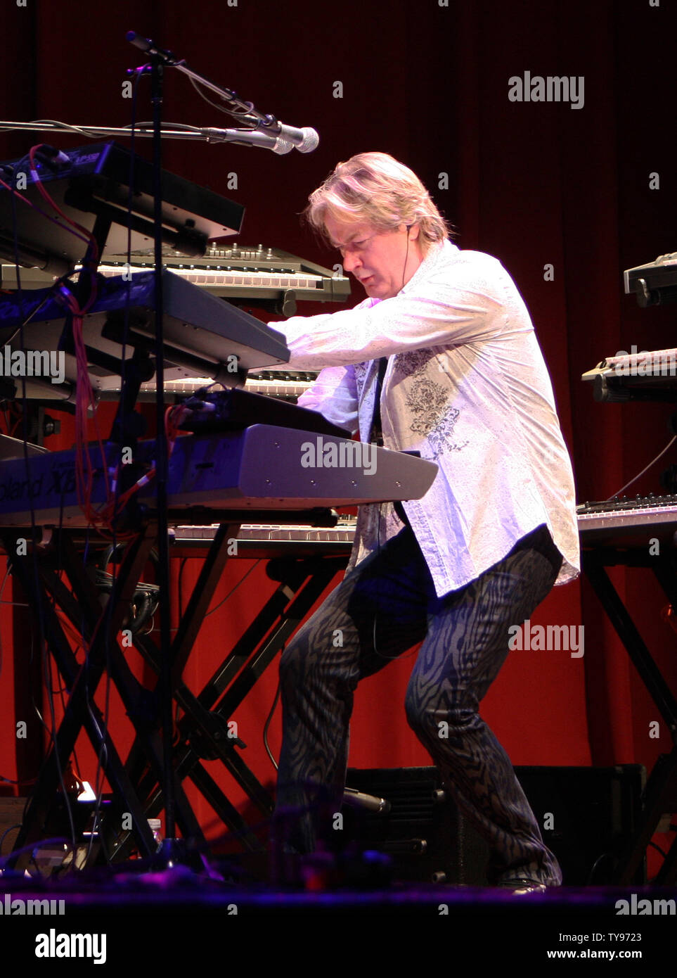 Geoff Downes Keyboard Setup