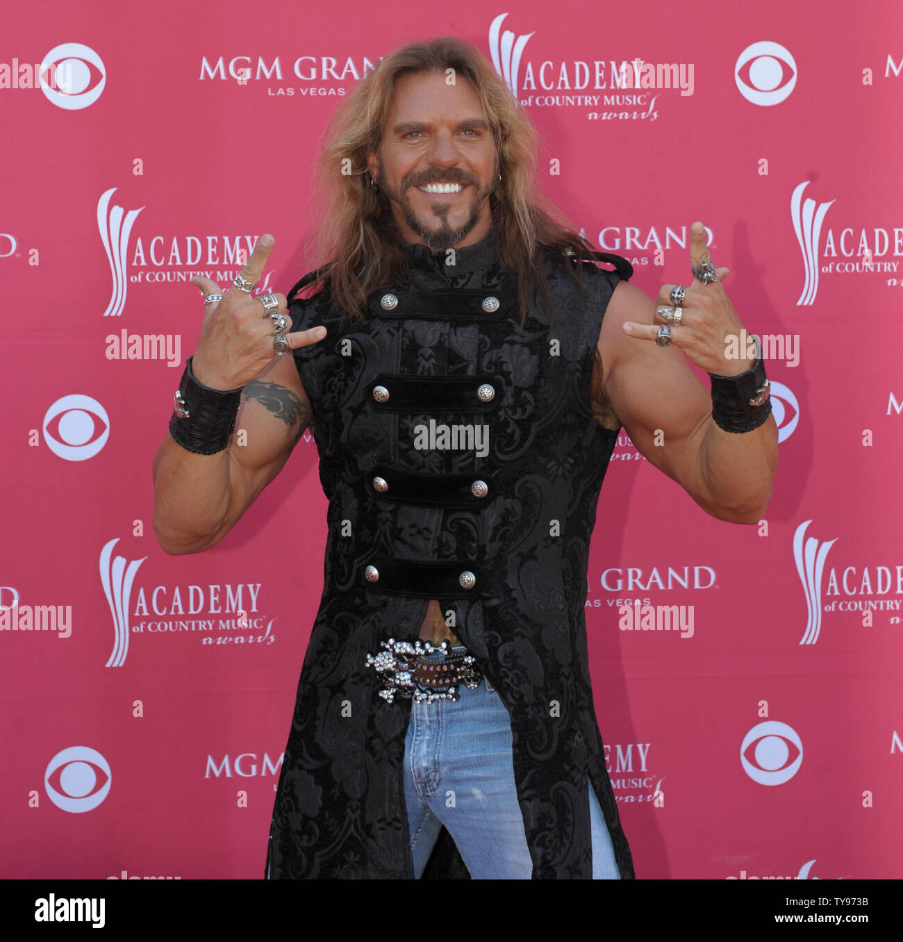 American Gladiator Don 'Hollywood' Yates arrives for the 43rd Academy ...