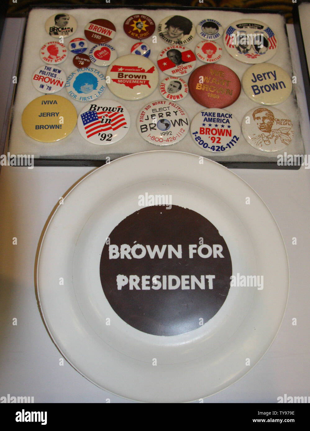 Political memorabilia collectors gather in Las Vegas on August 06, 2008 ...