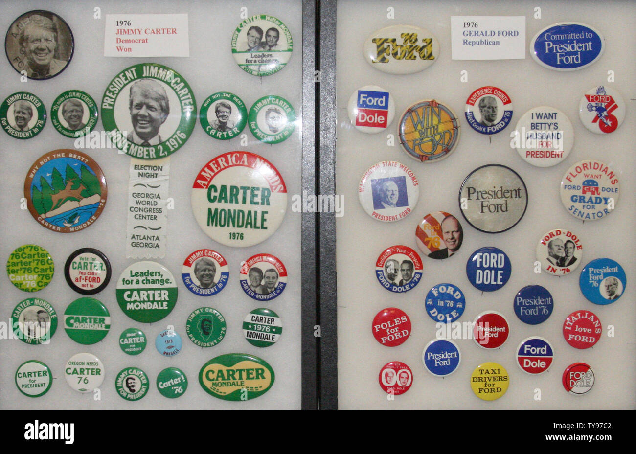 Political memorabilia collectors gather in Las Vegas on August 06, 2008 ...