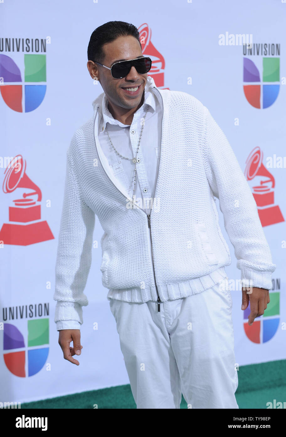 DJ Blass arrives at the 12th annual Latin Grammy Awards at the Mandalay ...