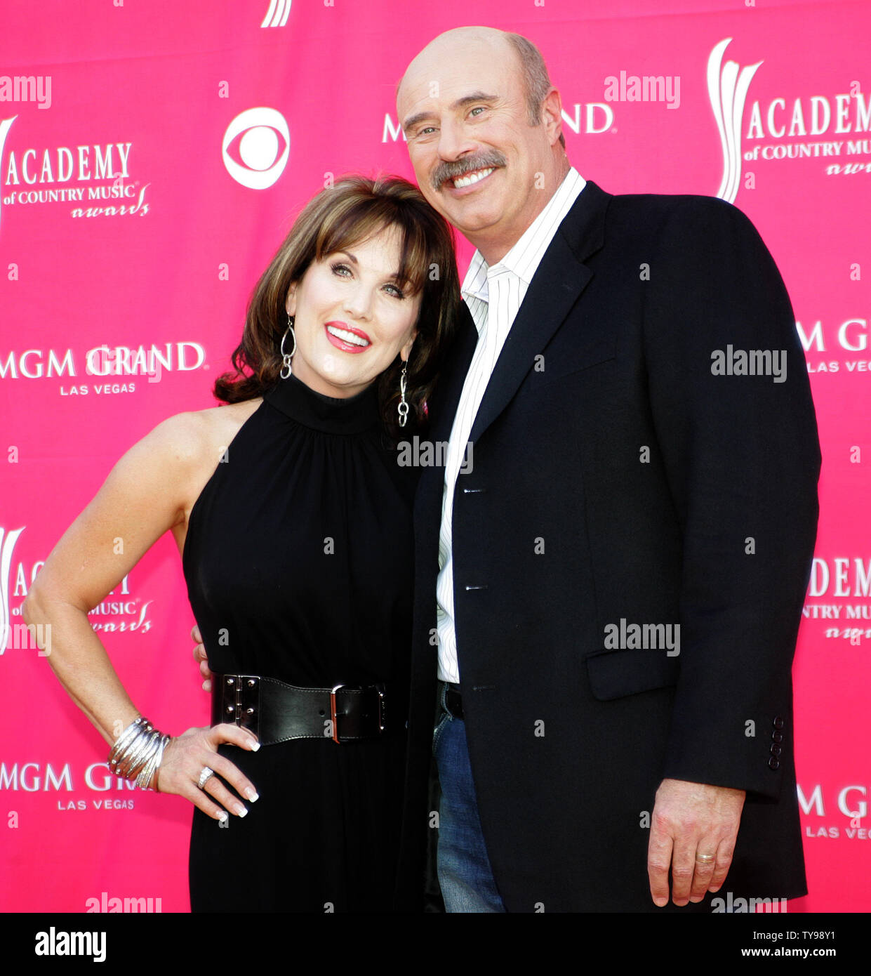 Robin McGraw (L) and Dr. Phil arrive for the 42nd annual Academy of ...