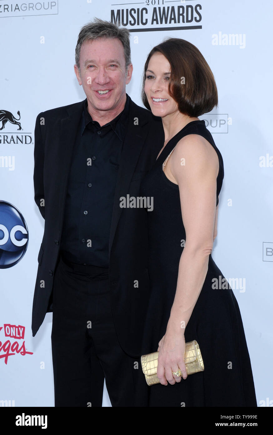 Tim Allen and his wife arrive for the Billboard Music Awards at the MGM ...
