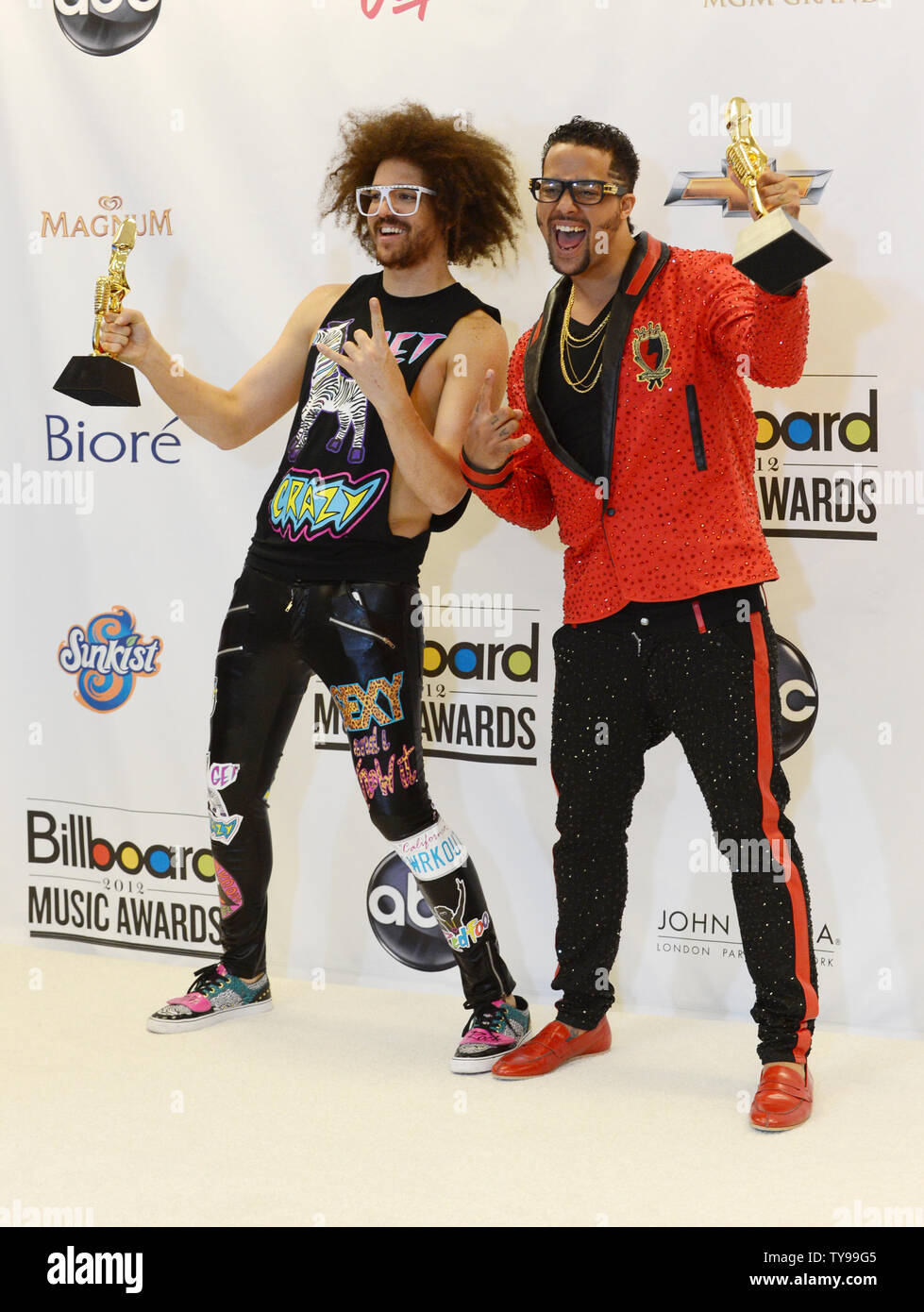 Skyblu and redfoo of lmfao hi-res stock photography and images - Alamy