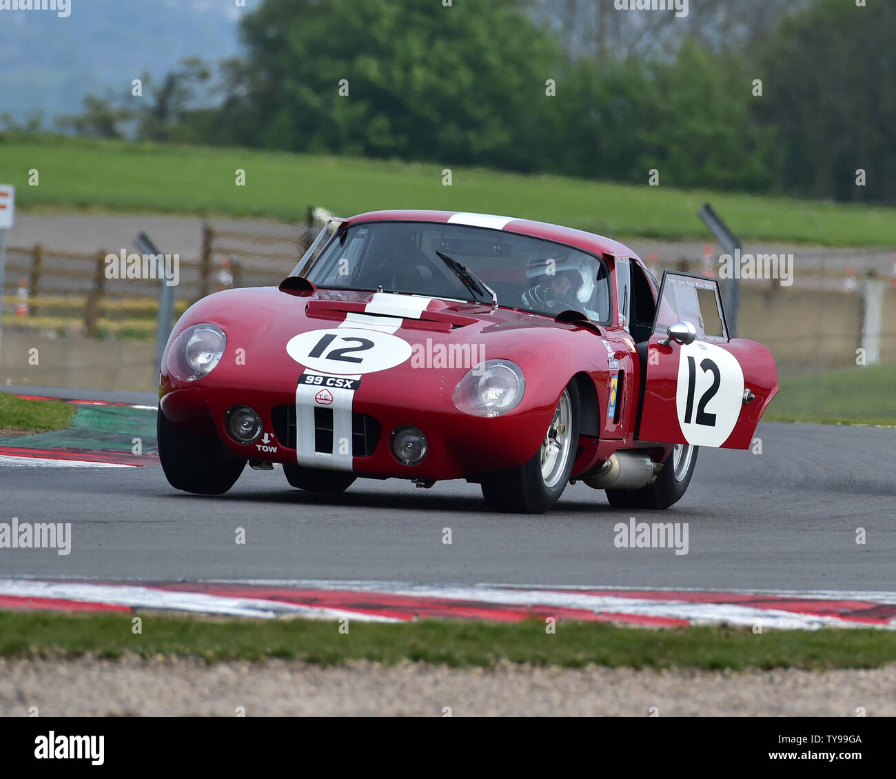 Leo Voyazides, Simon Hadfield, Shelby Cobra Coupe, HRDC All Stars, Pre ...