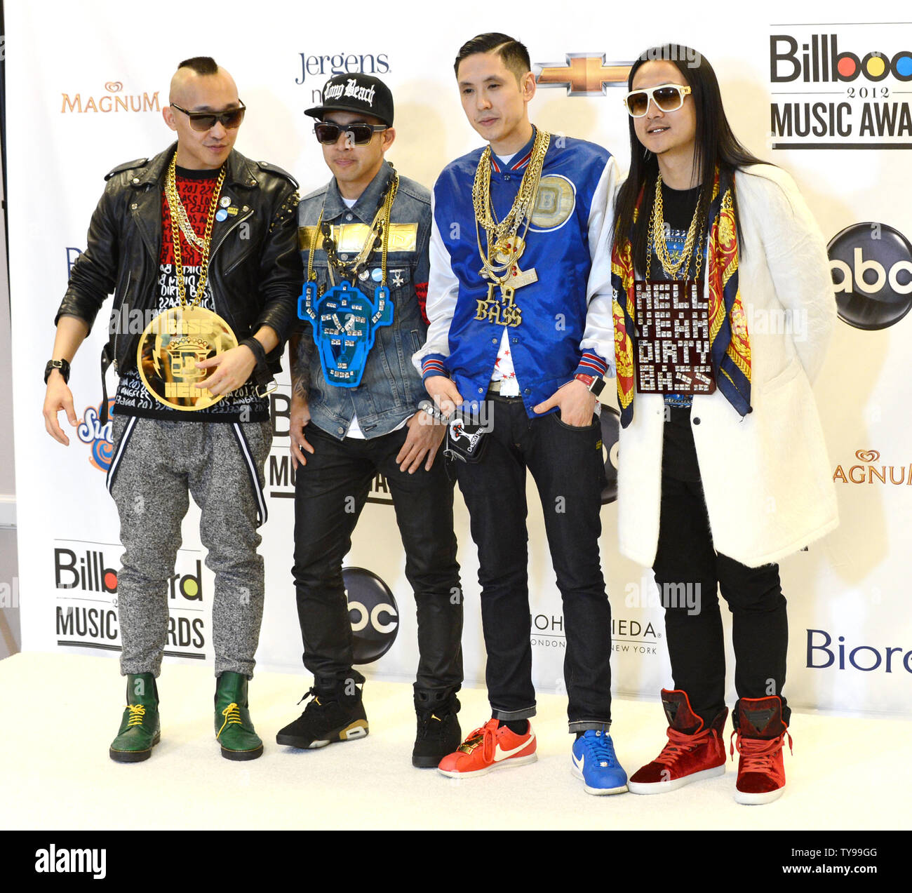 Far east movement 2012 billboard music awards hi-res stock photography ...