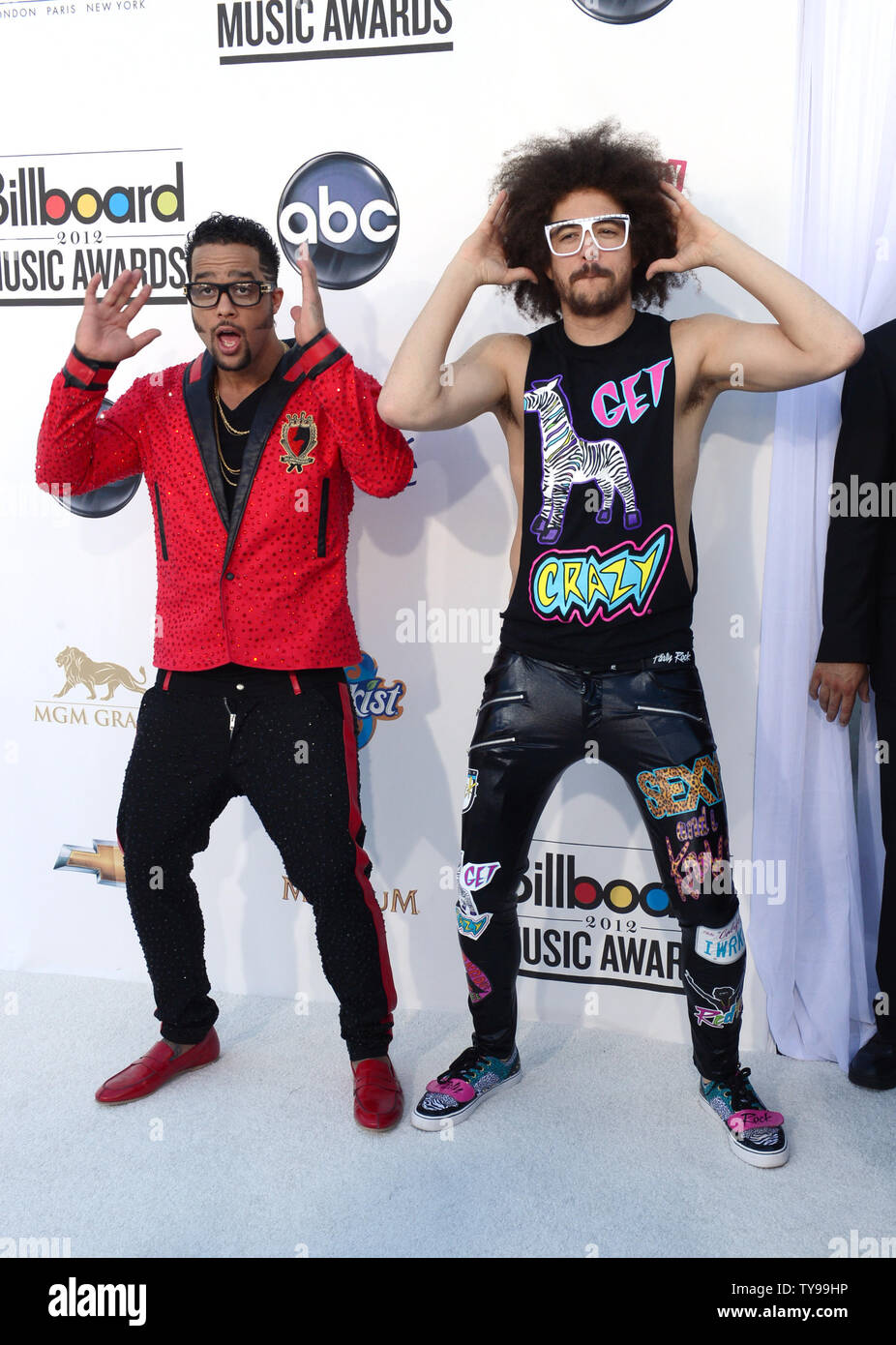 Redfoo And Sky Blu Of Lmfao High Resolution Stock Photography and ...