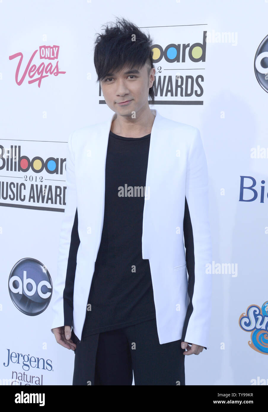 Singer Leo Ku arrives at the MGM Grand Hotel in Las Vegas, Nevada on ...