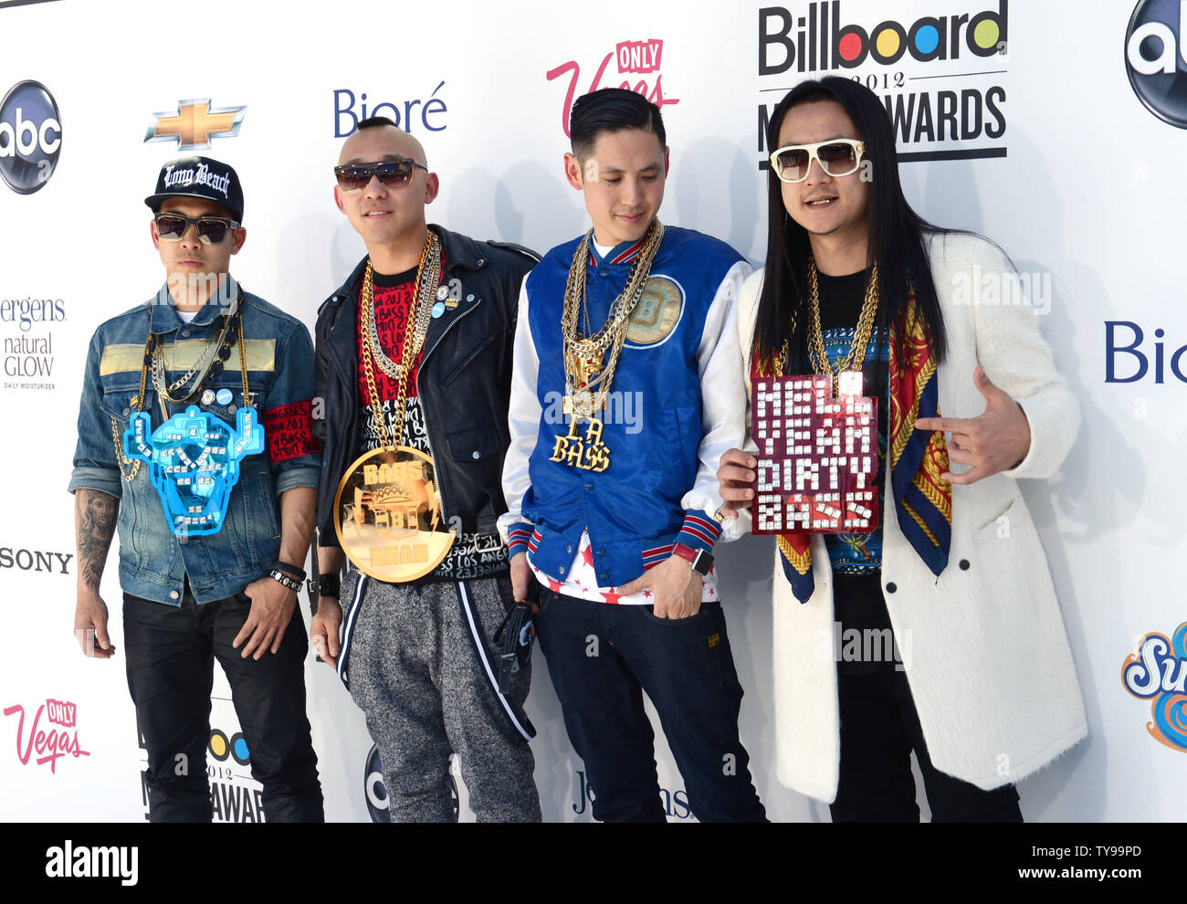 (L-R) Musicians DJ Virman, Prohgress, Kev Nish and J-Splif of Far East ...