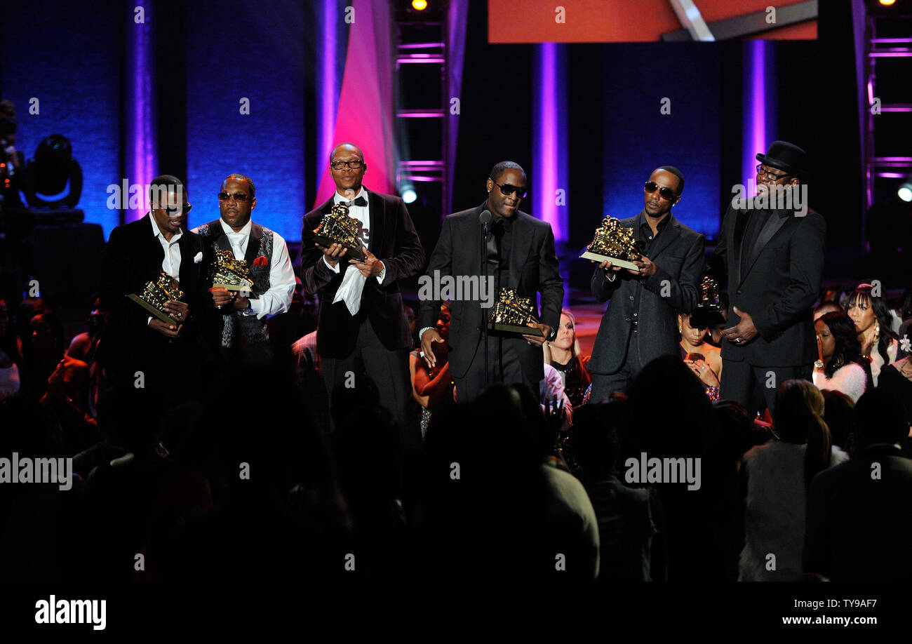Singers Ricky Bell, Michael Bivens, Ronnie Devoe, Johnny Gill, Ralph ...