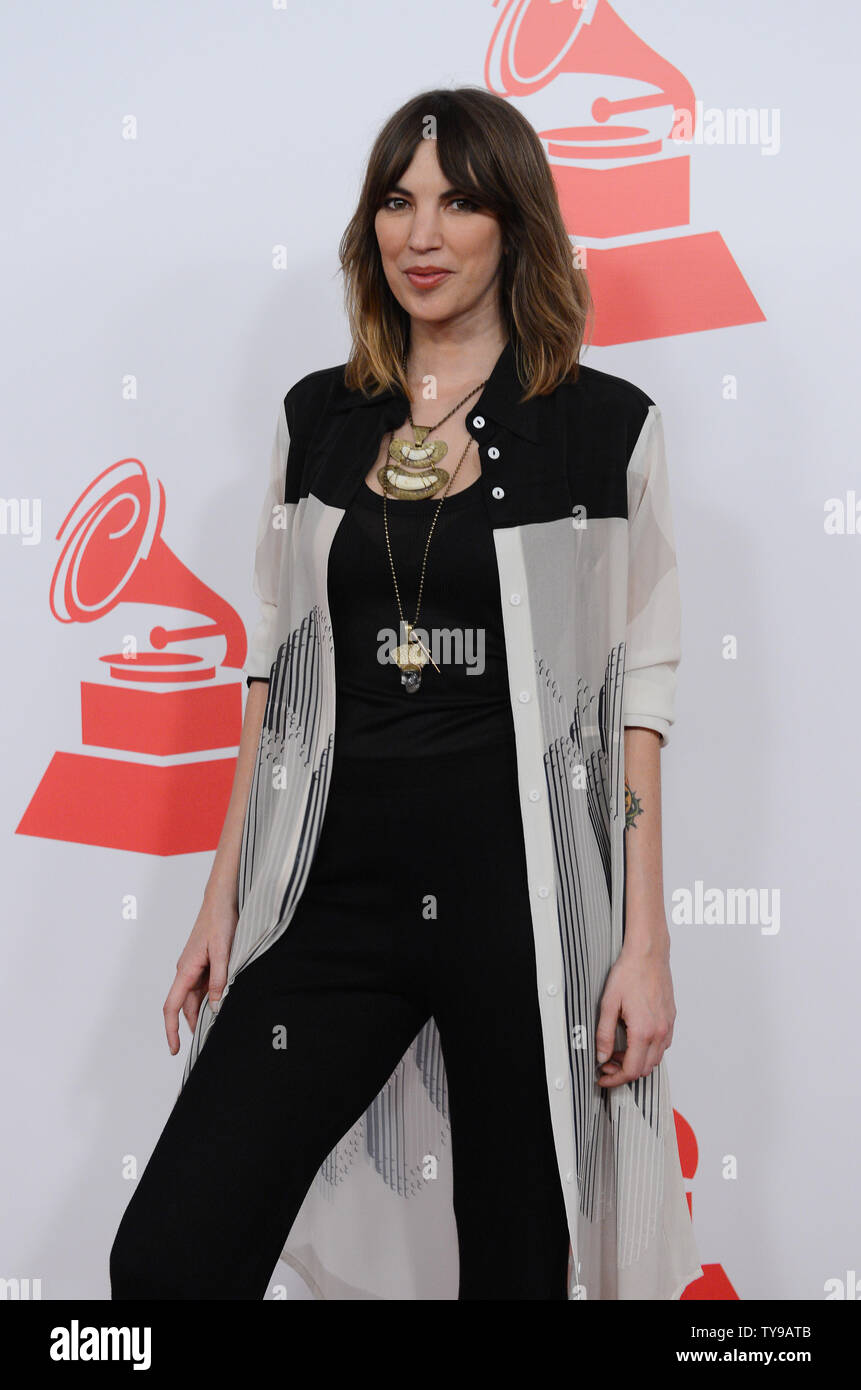 Singer Deborah de Corral arrives for the Latin Recording Academy Person ...