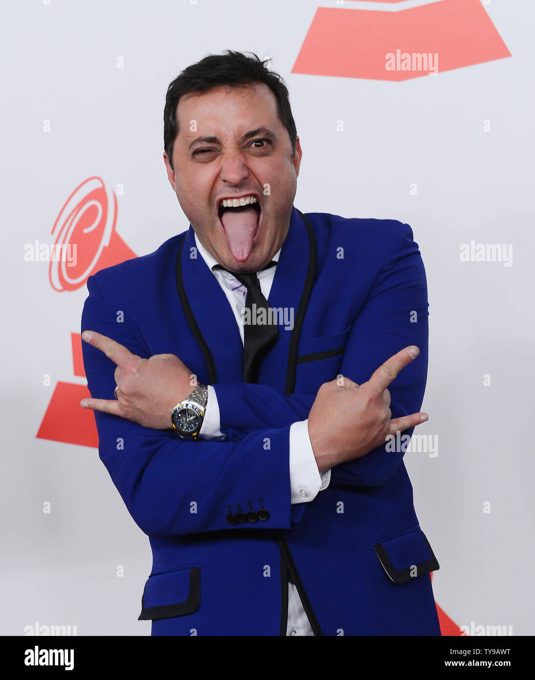 Comedian Andres Lopez arrives for the Latin Recording Academy Person of ...