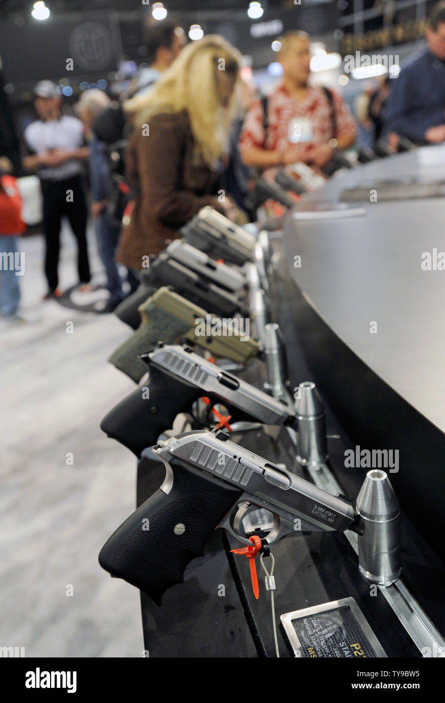 Booth in the sands expo and convention center las vegas hi-res stock ...