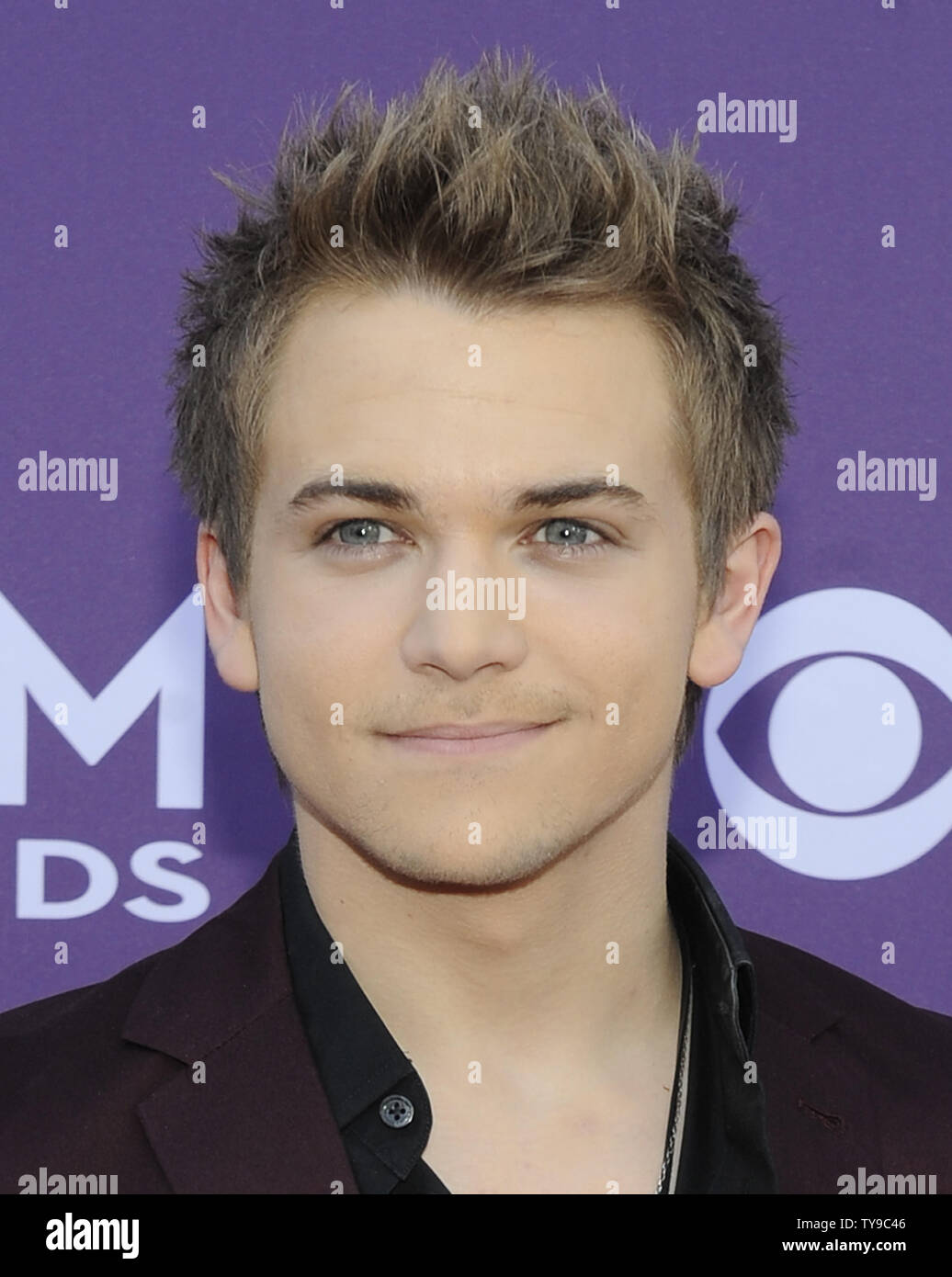 Singer Hunter Hayes arrives at the 48th annual Academy of Country Music ...