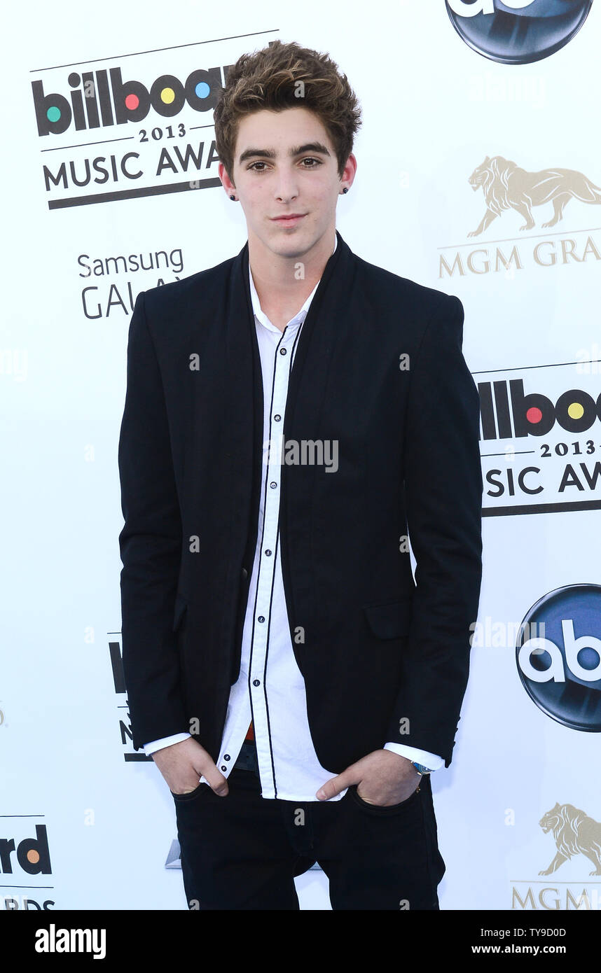 Singer Jackson Guthy arrives at the 2013 Billboard Music Awards held at ...