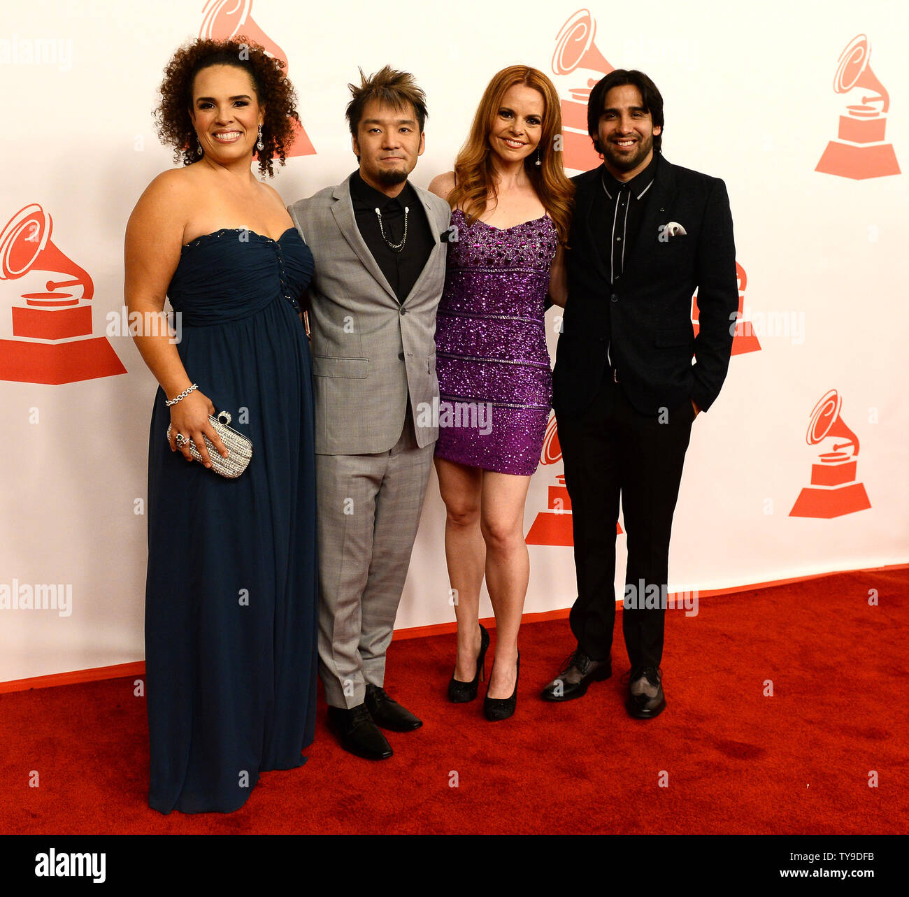 (L-R) Recording artists Giovanna Moraga Clayton, Kay-Ta Matsuno, Lisa ...