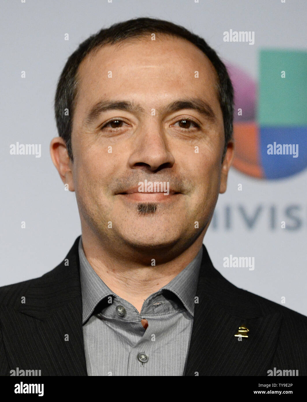 Sound Engineer Javier Garza appears backstage at the Latin Grammy ...