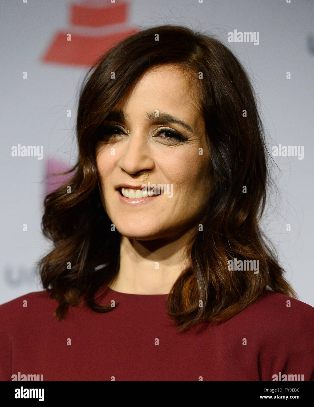 Singer/songwriter Julieta Venegas appears backstage at the Latin Grammy ...
