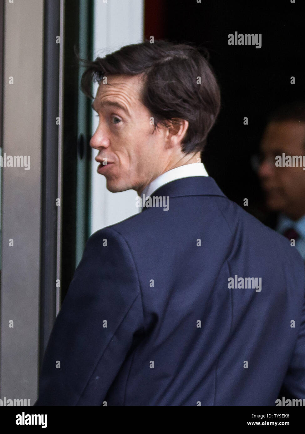 Guests arrives at the BBC for the Andrew Marr Show, London, UK ...