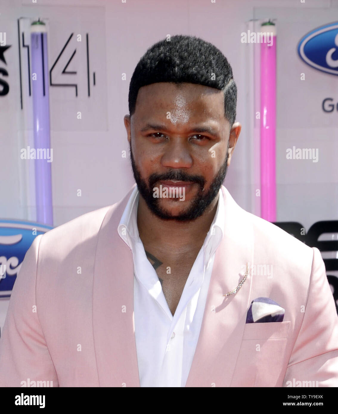 Actor Hosea Chanchez attends the 14th annual BET Awards at Nokia ...