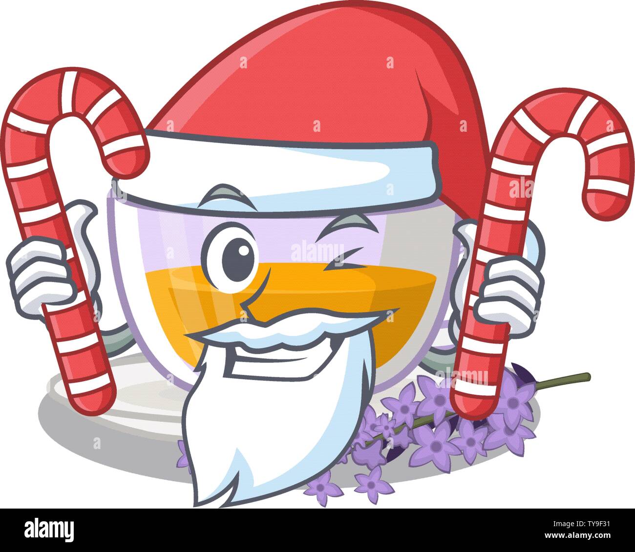 Tea poured into cup Stock Vector Images - Alamy