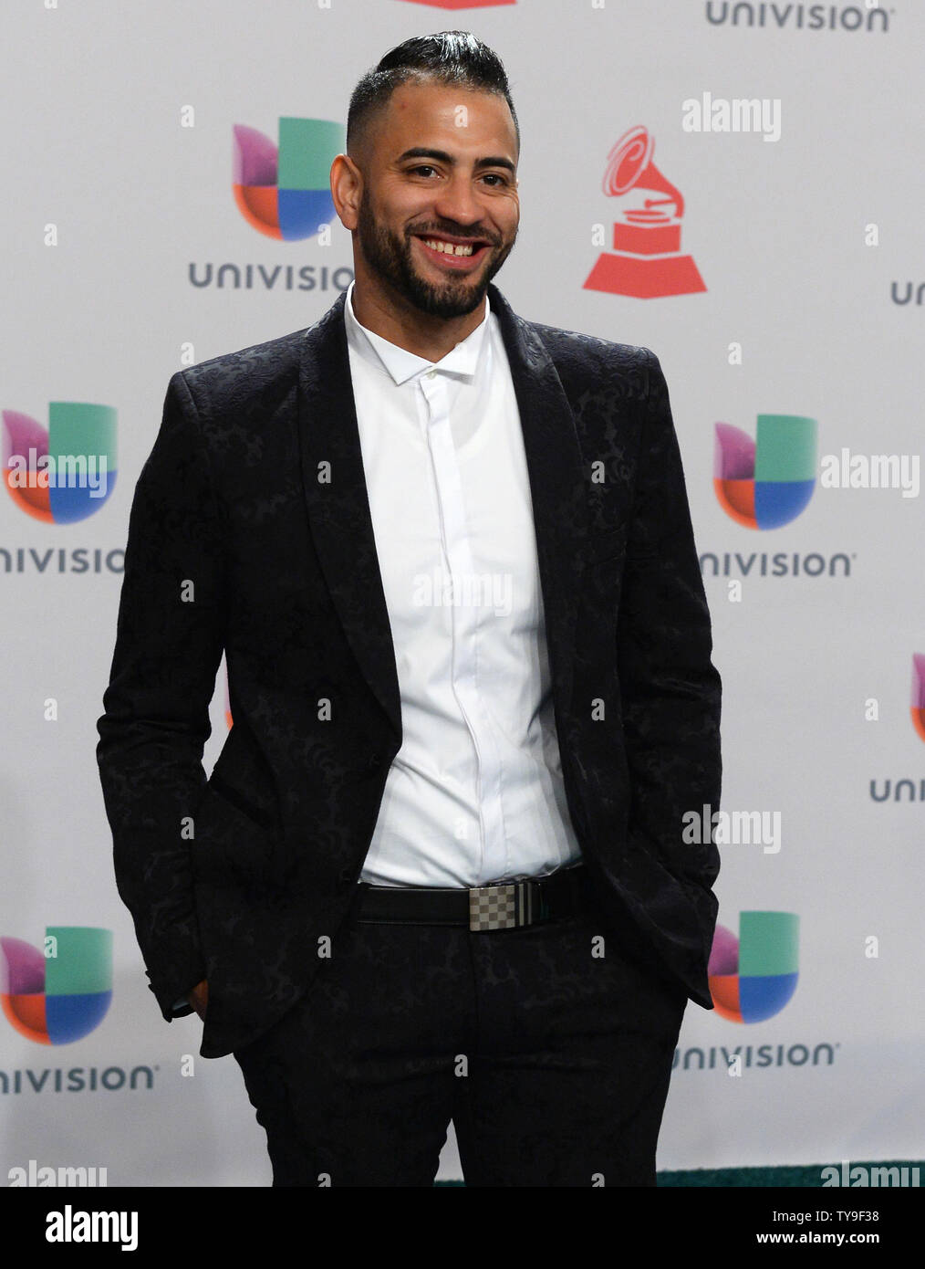 Singer Lenny Medina arrives for the 15th annual Latin Grammy Awards at ...
