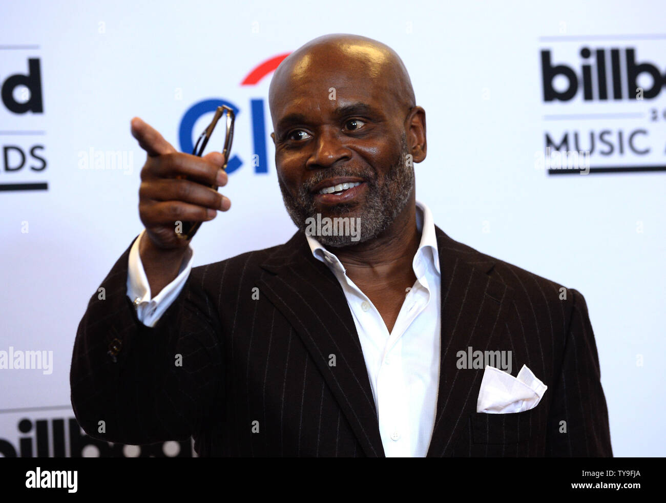 Music executive L.A. Reid appears backstage during the 2014 Billboard ...