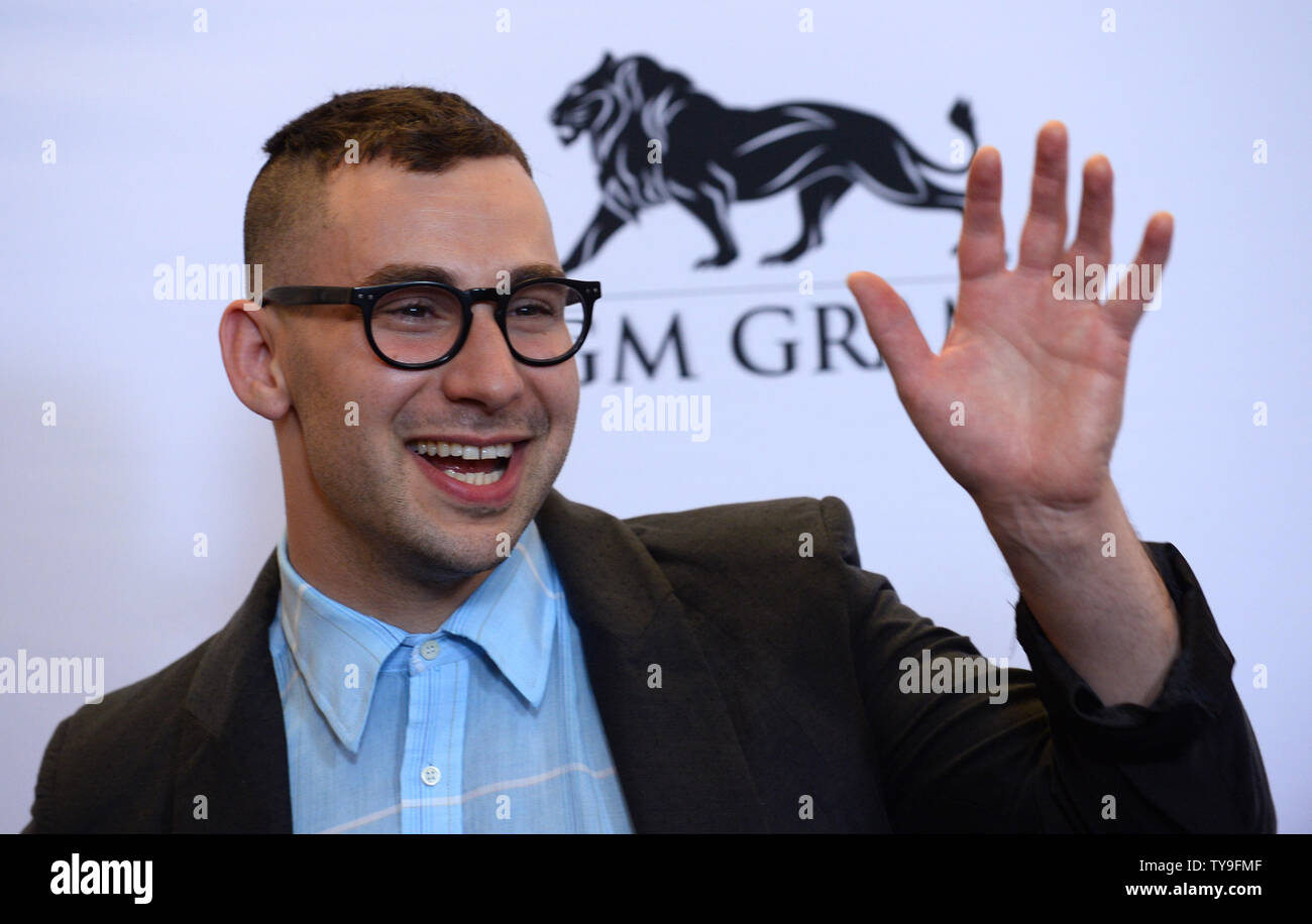 Musician Jack Antonoff appears backstage during the 2014 Billboard ...