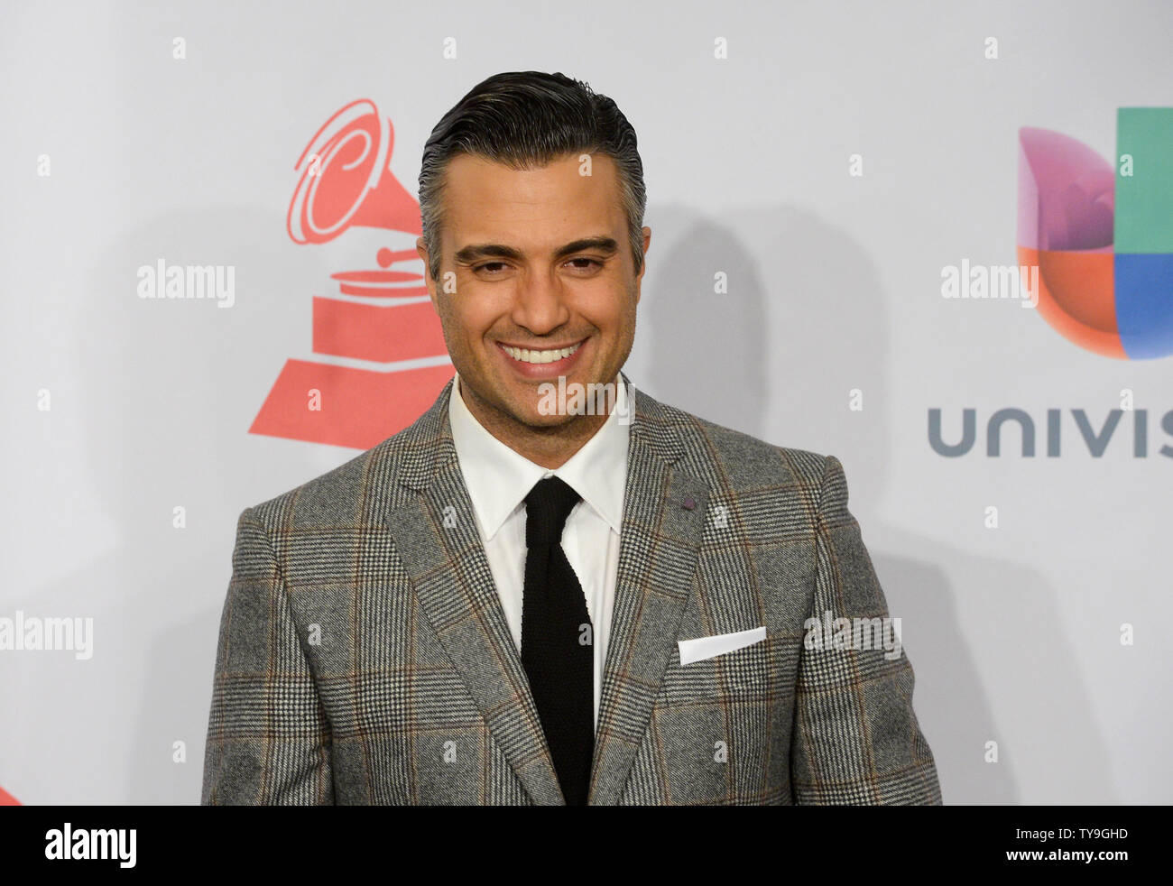Actor Jaime Camil is seen backstage at the 15th annual Latin Grammy ...