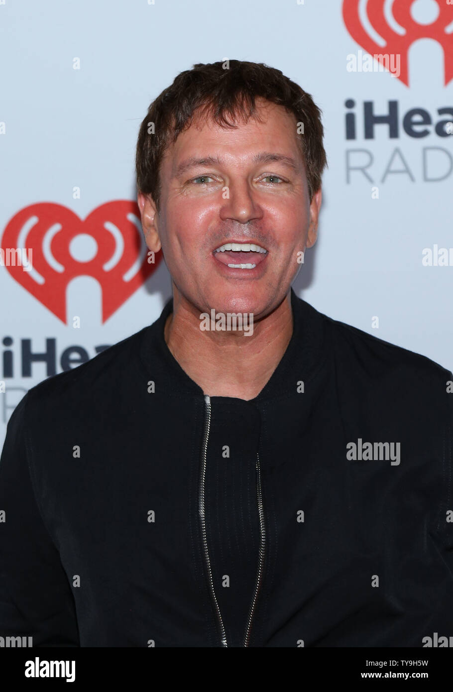 Stephan Jenkins of Third Eye Blind arrives in the press room for the ...
