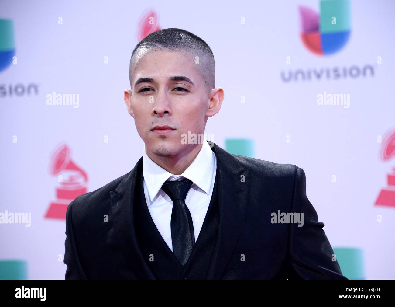 Jesse Medele arrives for the 16th Annual Latin Grammy Awards at the MGM ...