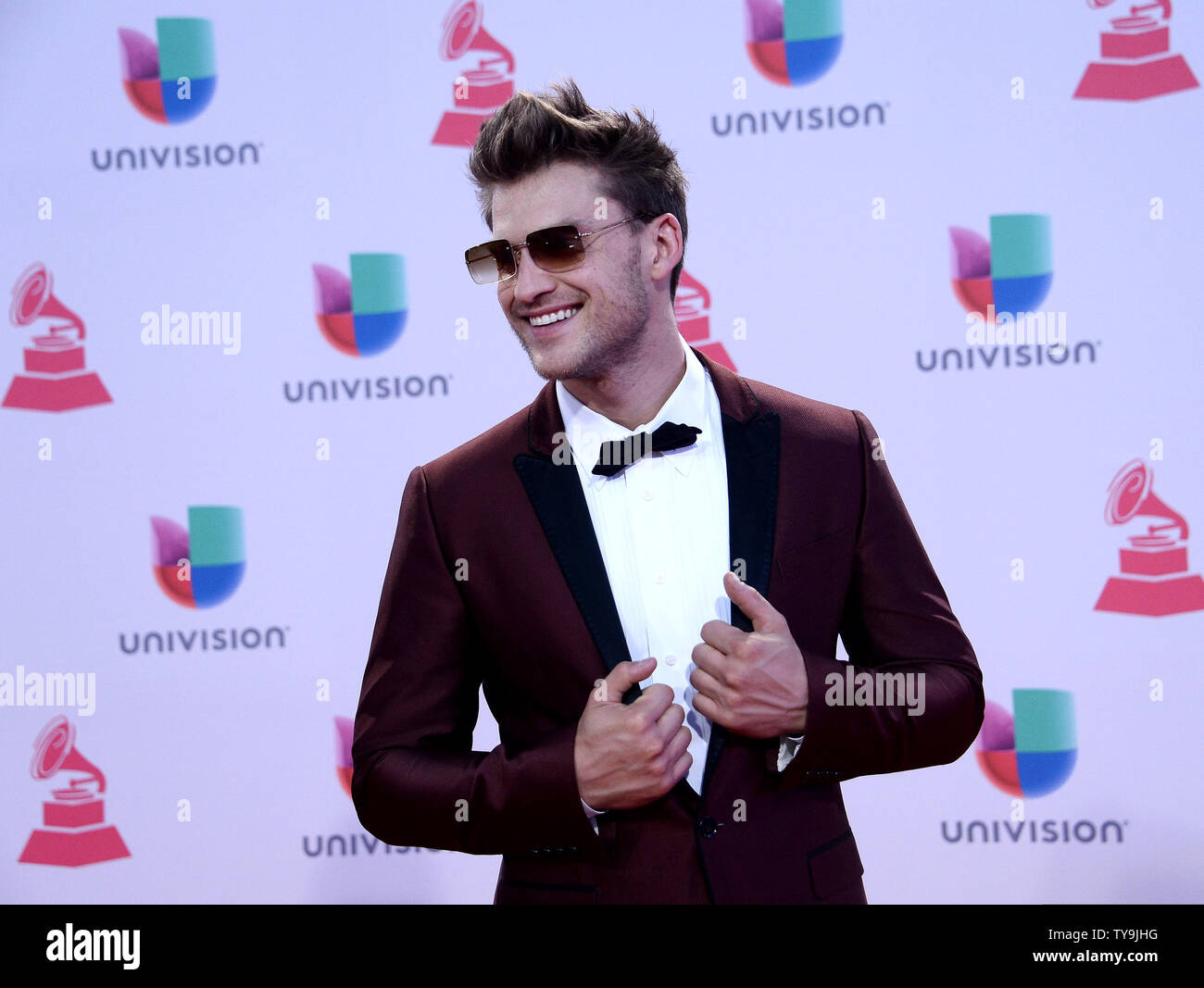 Josh Milko arrives for the 16th Annual Latin Grammy Awards at the MGM ...