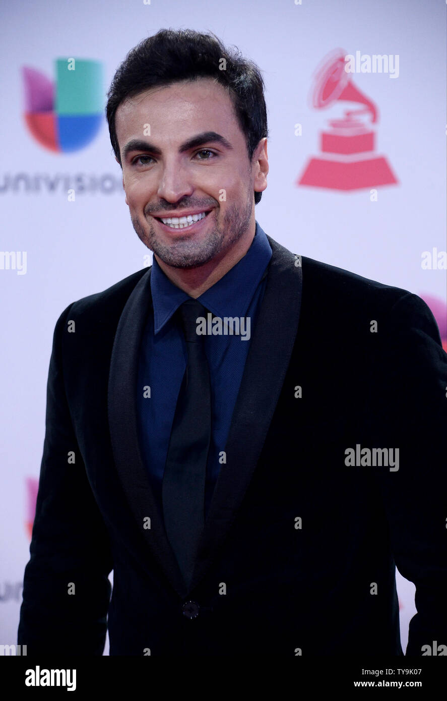 Gabriel Valenzuela arrives for the 16th Annual Latin Grammy Awards at ...