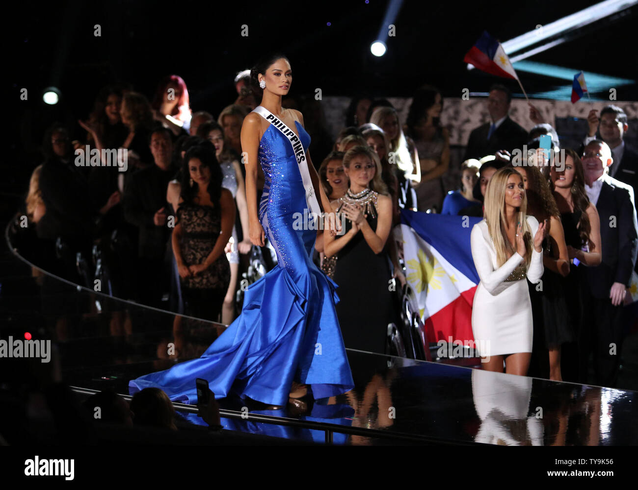Miss Philippines, Pia Alonzo Wurtzbach, onstage during the Miss ...