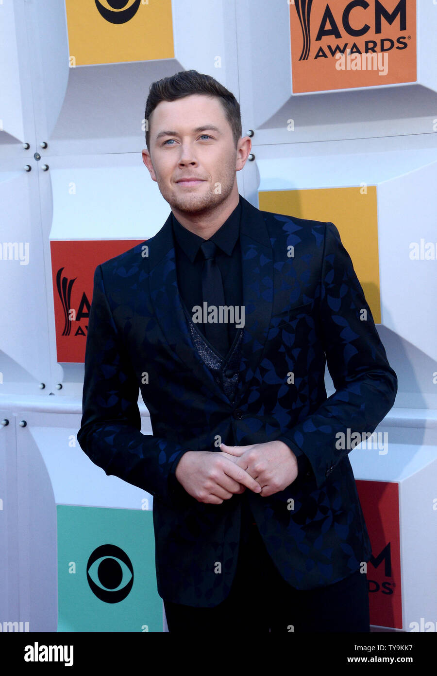 Singer Scotty McCreery attends the 51st annual Academy of Country Music ...