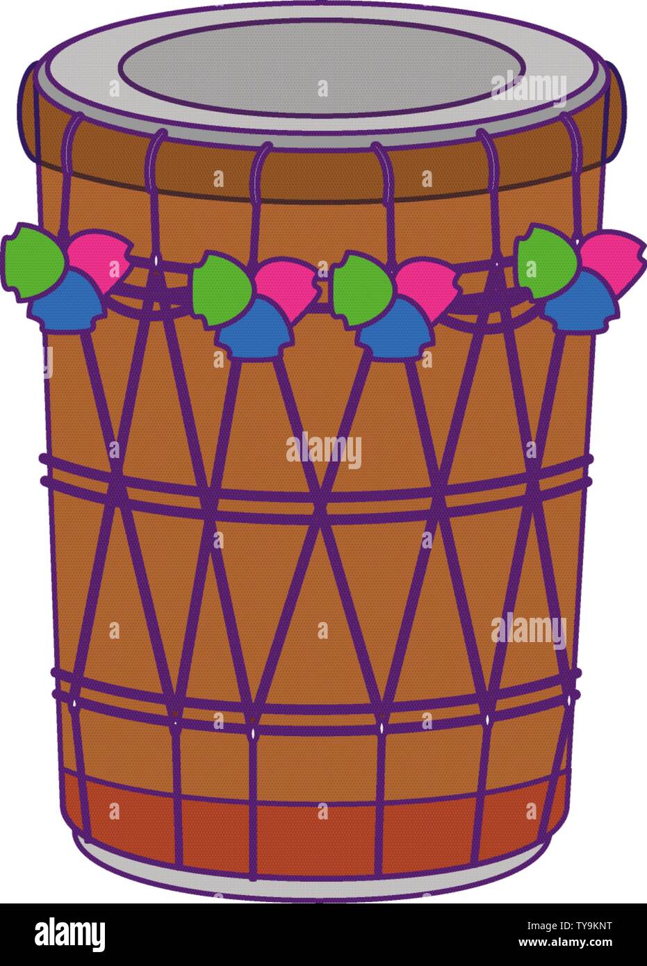 drum mridangam icon cartoon isolated Stock Vector Image & Art - Alamy