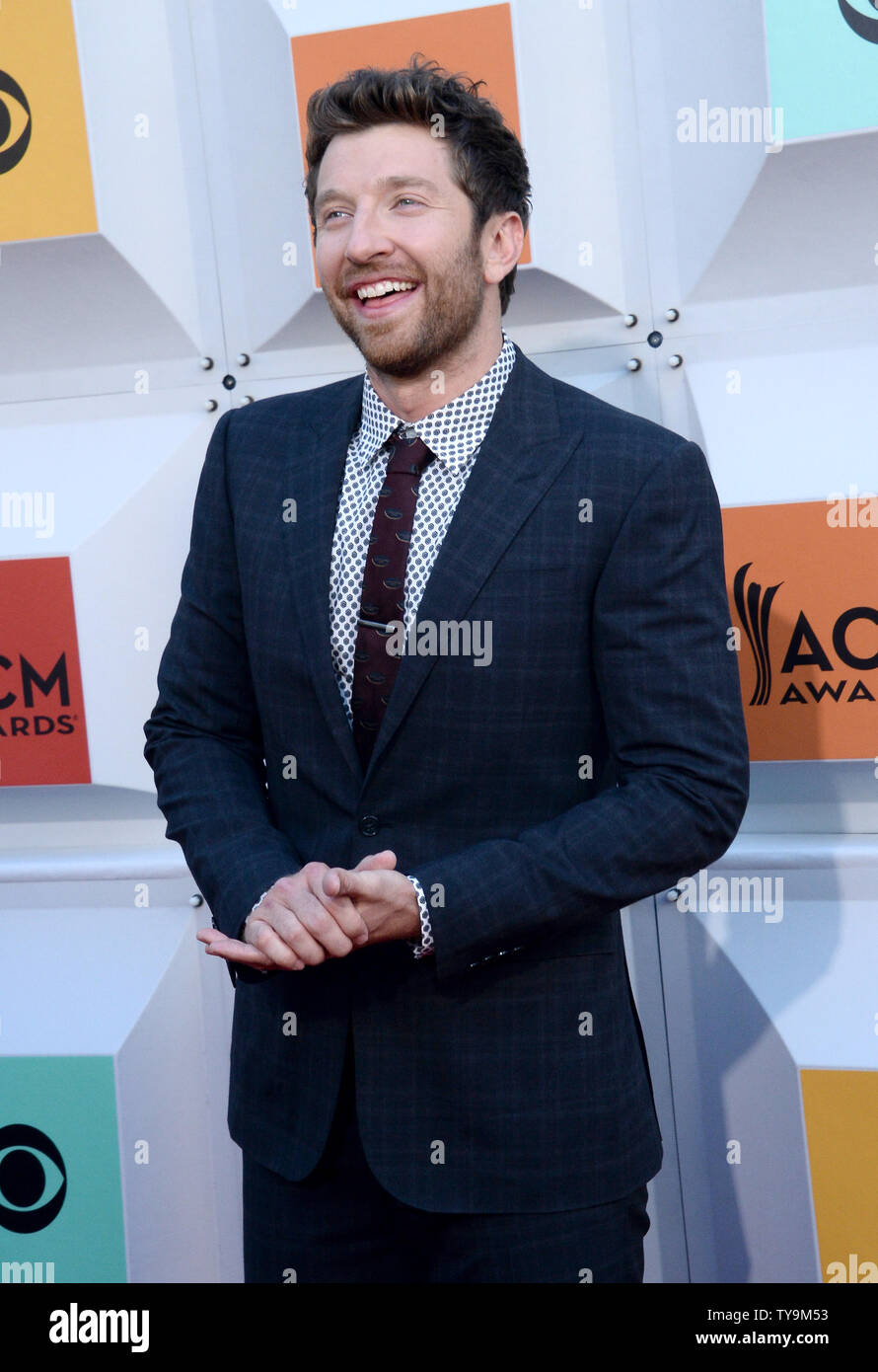 Recording artist Brett Eldredge attends the 51st annual Academy of ...
