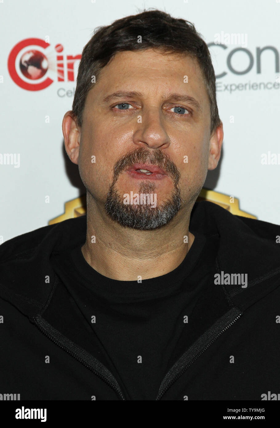 Director David Ayer arrives for the Warner Bros. Pictures Presentation ...