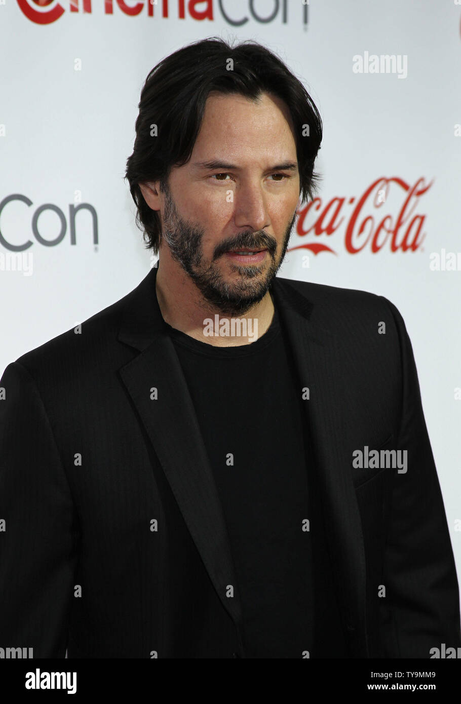 Actor Keanu Reeves arrives for the CinemaCon 2016 Big Screen ...