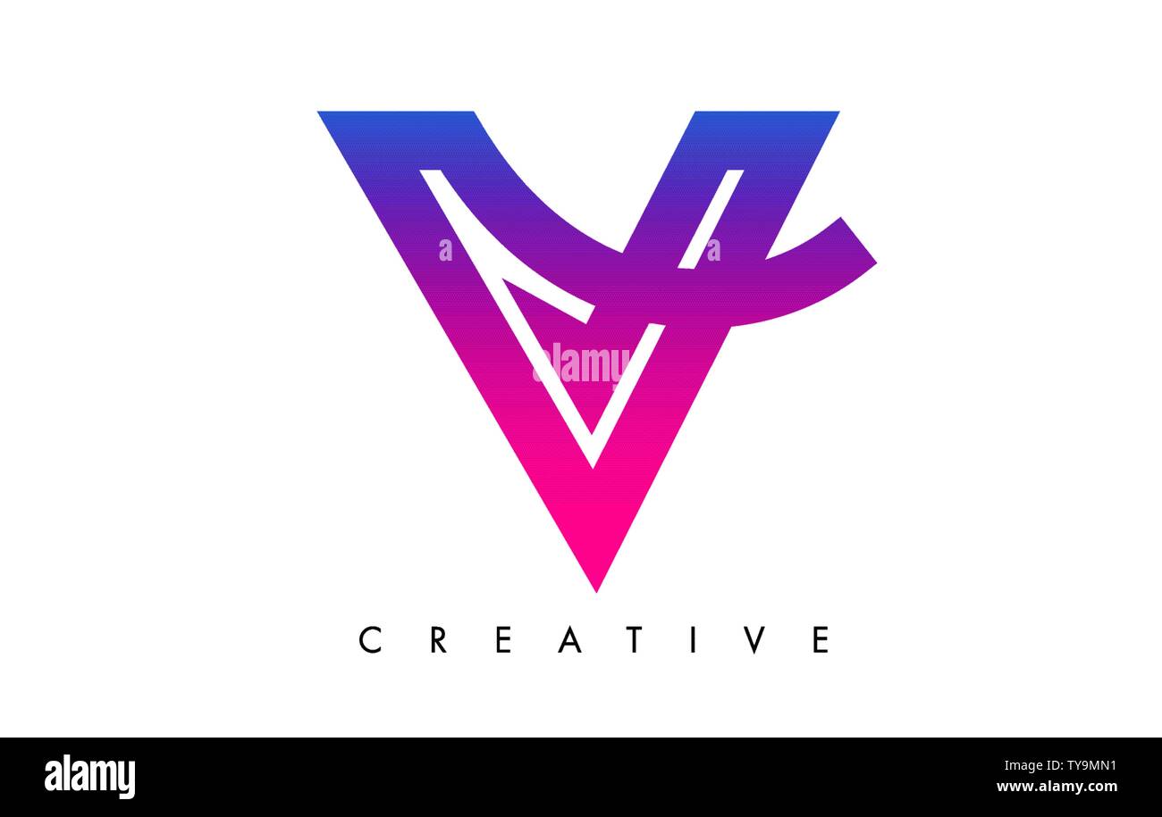 V icon logo Stock Vector Images - Alamy