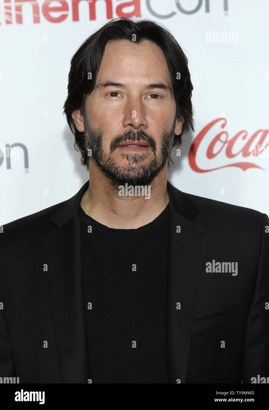 Actor Keanu Reeves arrives for the CinemaCon 2016 Big Screen ...