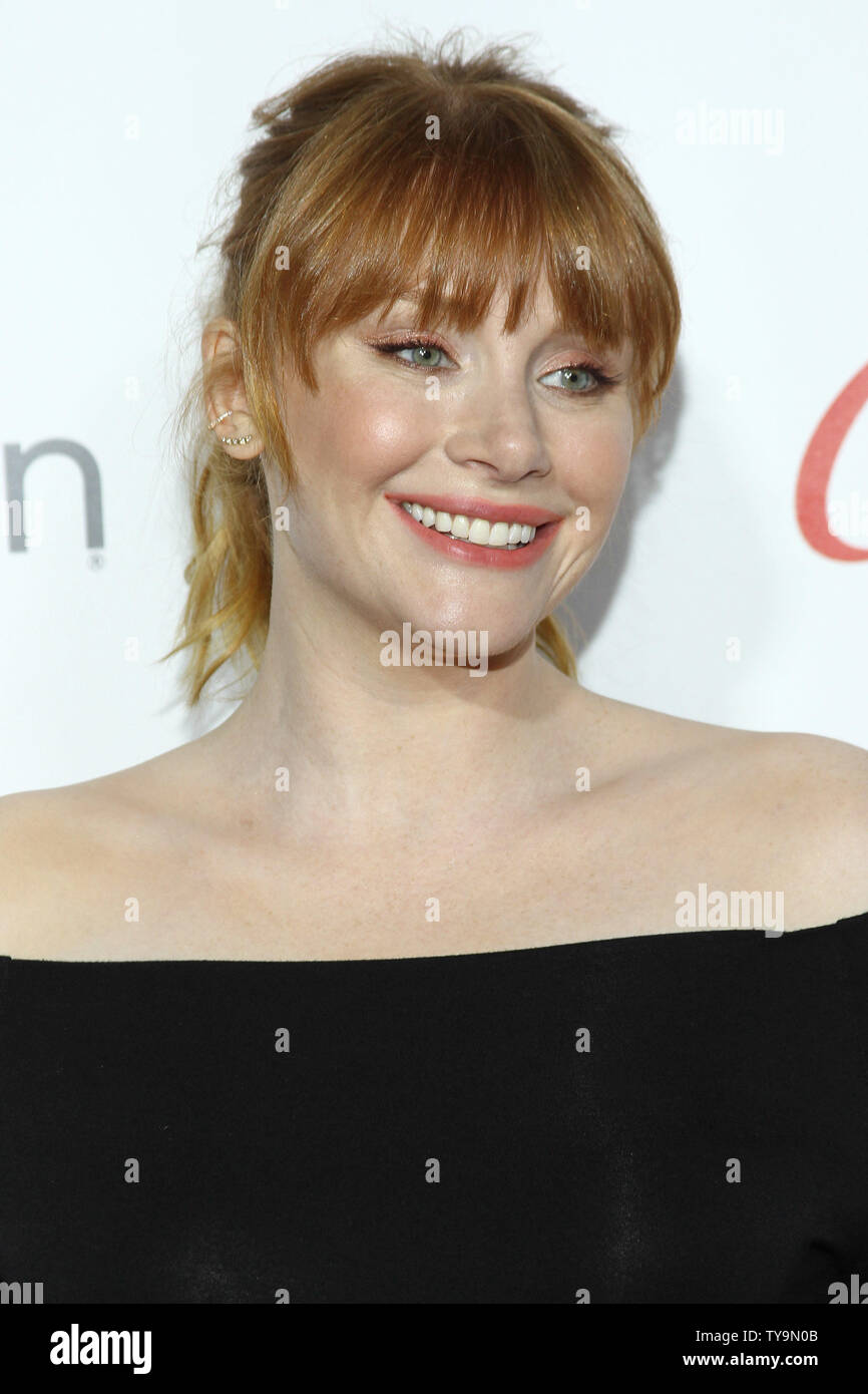 Actress/Director Bryce Dallas Howard, recipient of the Award of ...