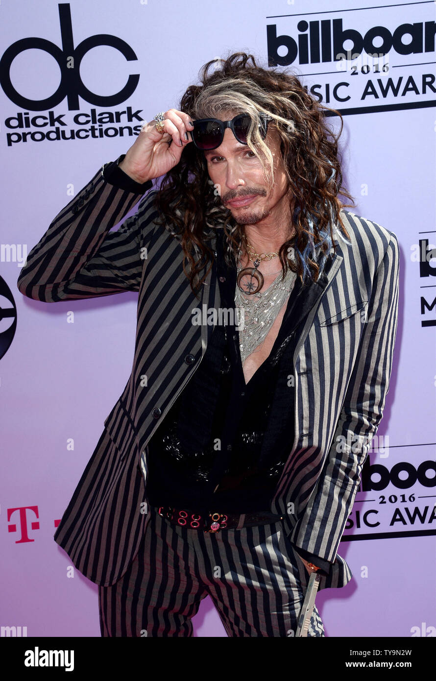 Singer Steven Tyler attends the annual Billboard Music Awards held at T ...