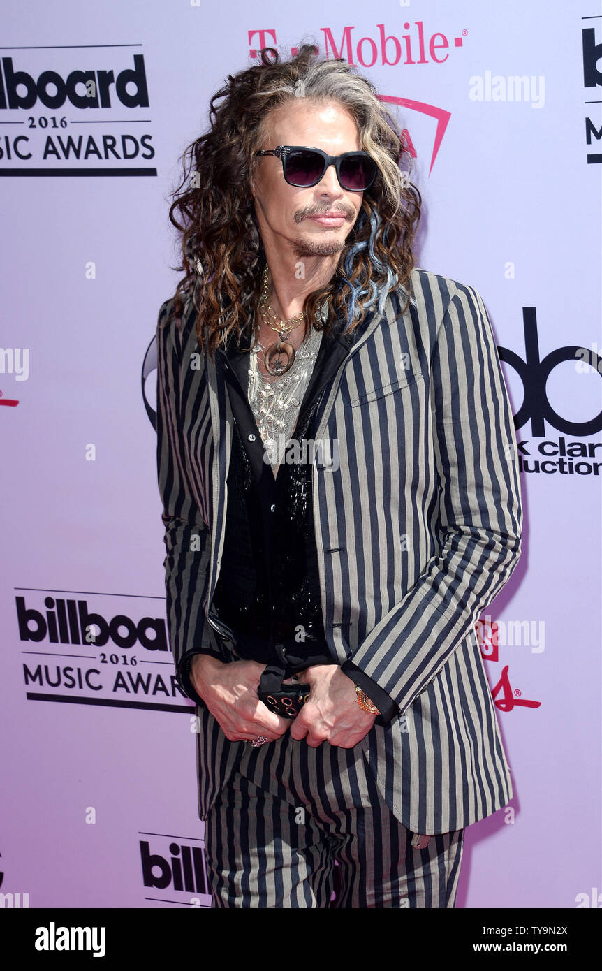 Singer Steven Tyler attends the annual Billboard Music Awards held at T ...