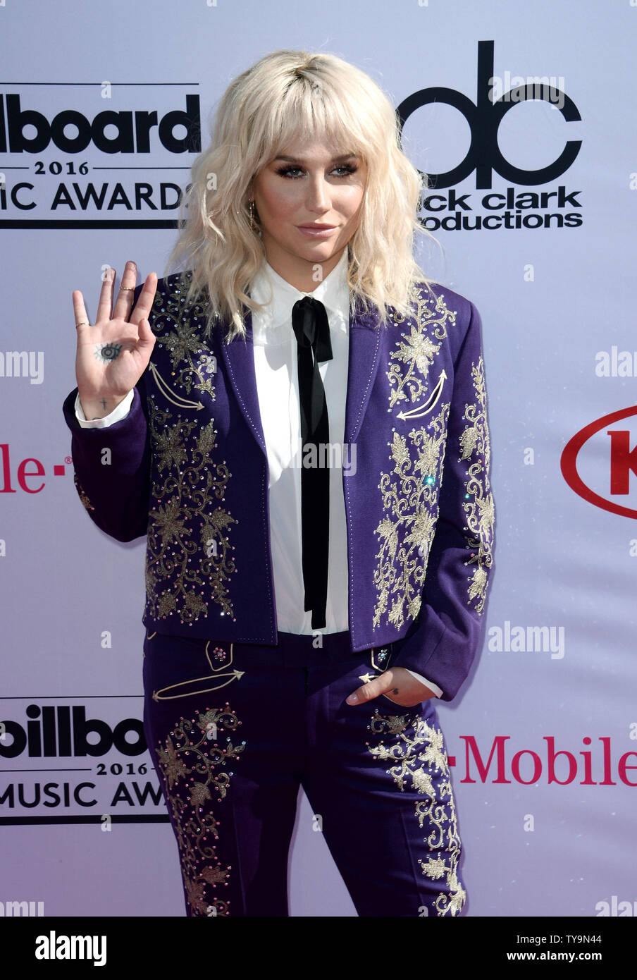 Singer Kesha attends the annual Billboard Music Awards held at T-Mobile ...