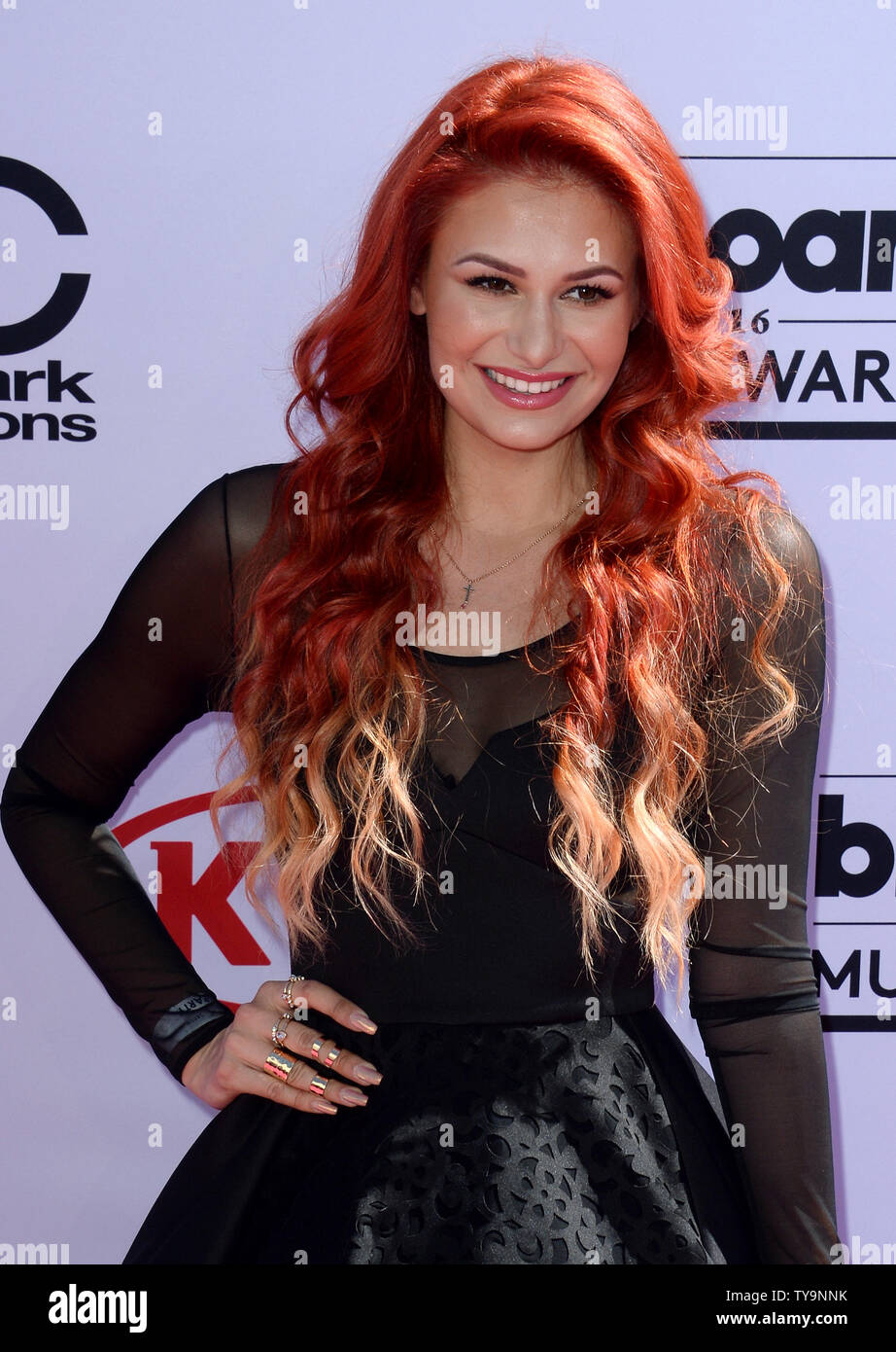 Singer Ola attends the annual Billboard Music Awards held at T-Mobile ...