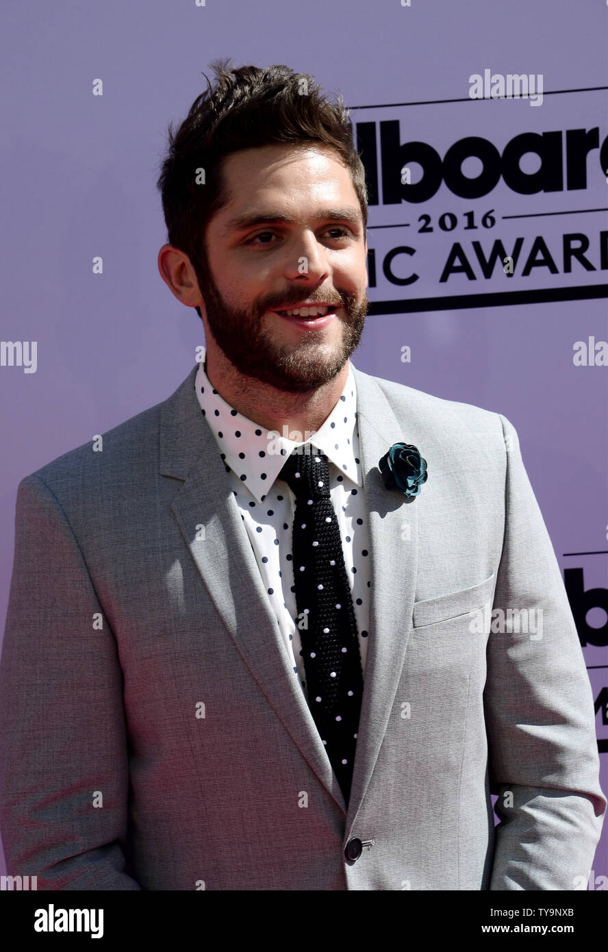 Musician Thomas Rhett attends the annual Billboard Music Awards held at ...