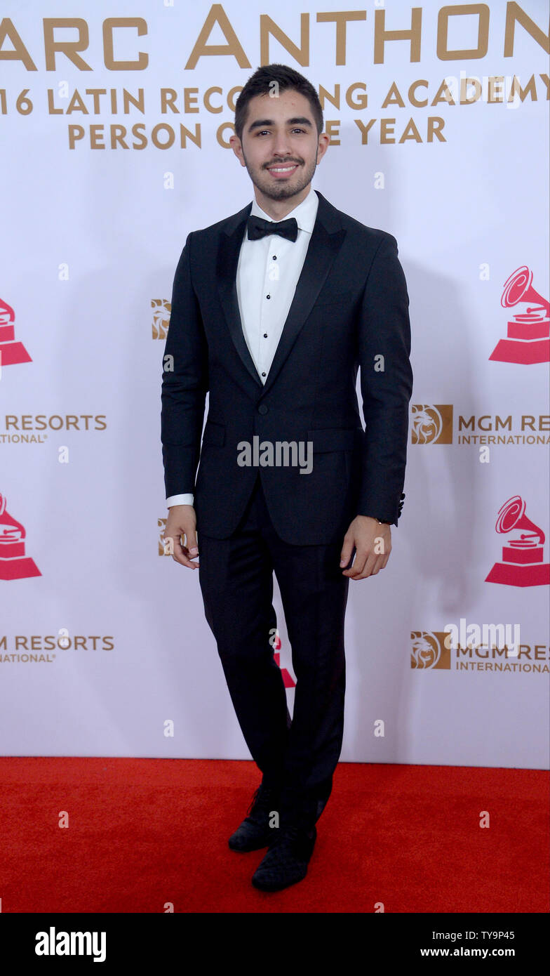 Singer/songwriter Joss Favela attends the Latin Grammy Person of the ...